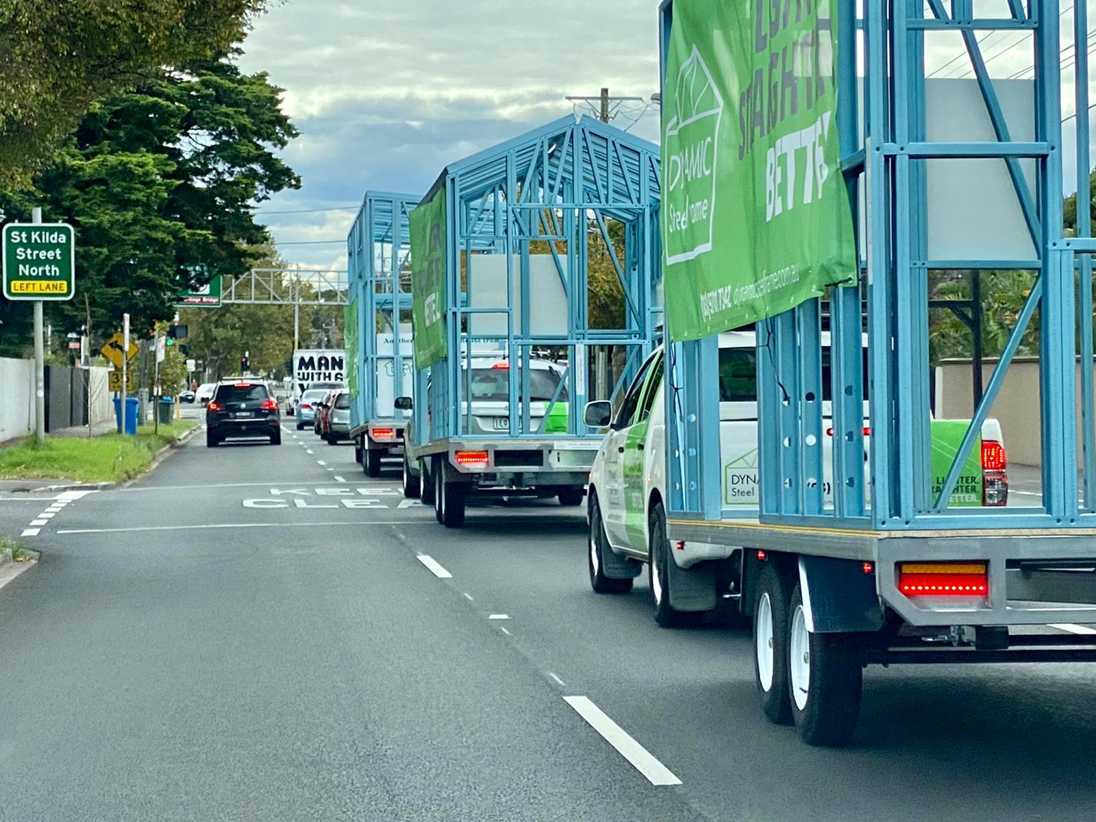 Tiny House Delivery - Dynamic Steel Frame