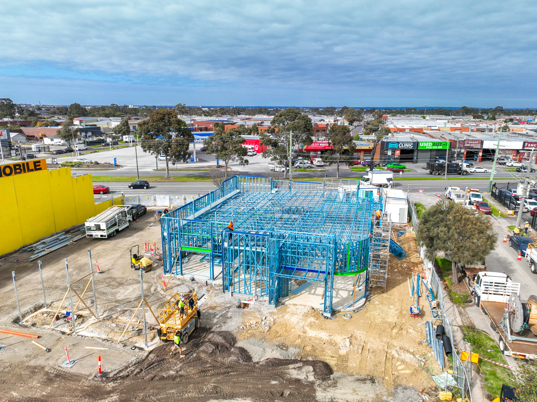 KFC, Dandenong Central - Dynamic Steel Frame
