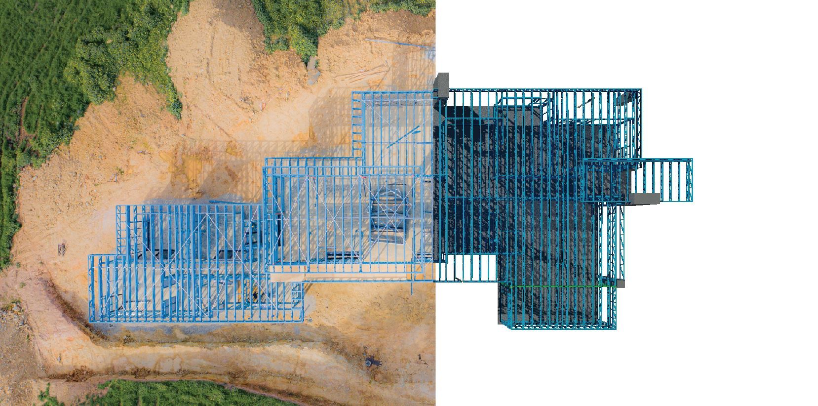 Render vs Reality - Dynamic Steel Frame